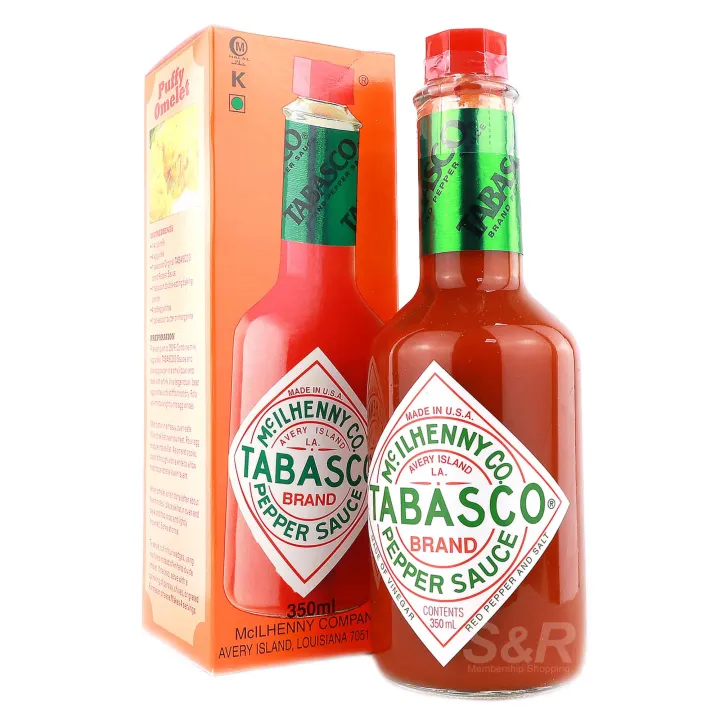 McIlhenny Co. Tabasco Pepper Sauce 350mL | Lazada PH
