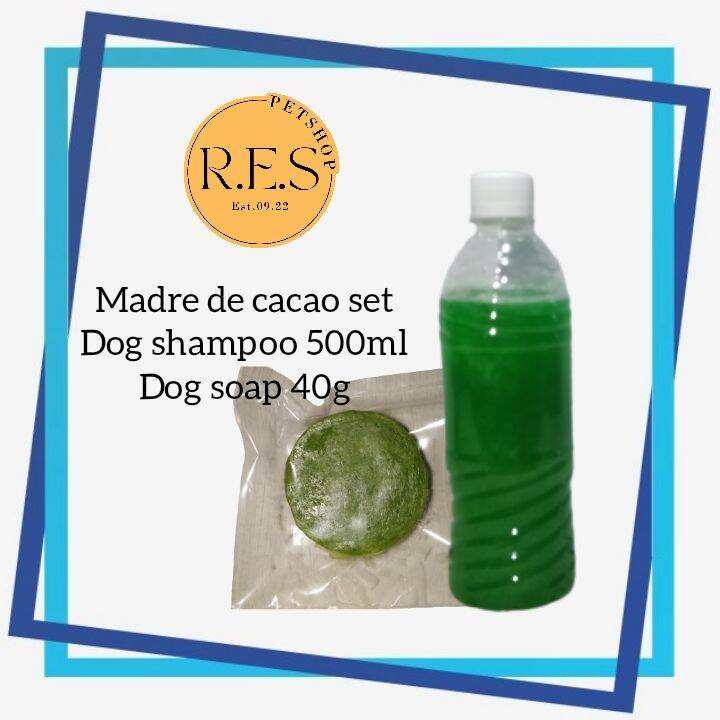 Madre de cacao set, shampoo 500ml + soap 40g, dog and cat shampoo + soap | Lazada PH