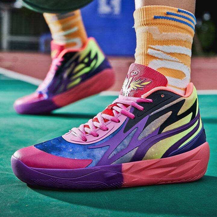 Three-Ball Second-Generation Basketball Shoes High Quality Genuine ...