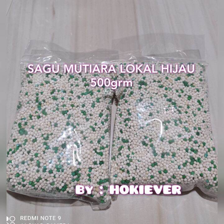 SAGU MUTIARA LOKAL HIJAU 500grm | Lazada Indonesia