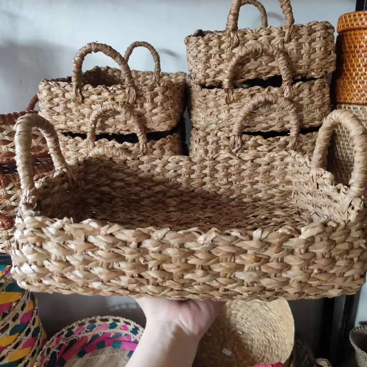 Multi basket made of grass super matibay | Lazada PH