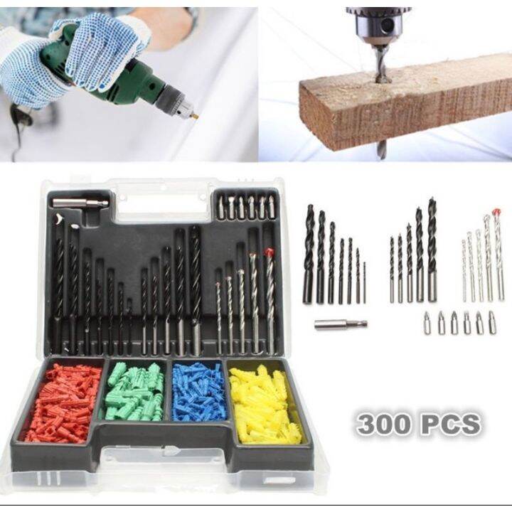 Bit/Drill Combination Box.Set of 300tlg. coffreted 300 embounts et forest/bit-boren-koffer ...