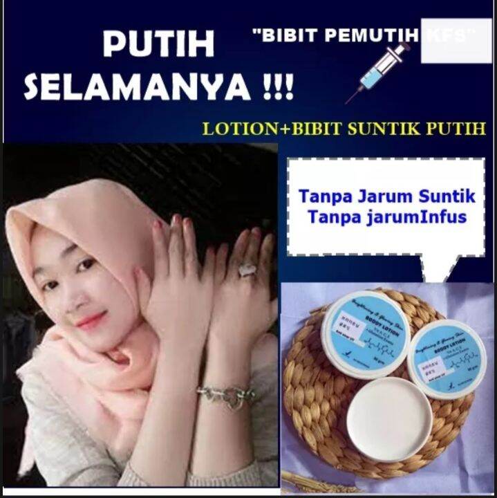 HB SUPER Whtening Hanbody Super Badan Tanpa infus whtening | Lazada ...