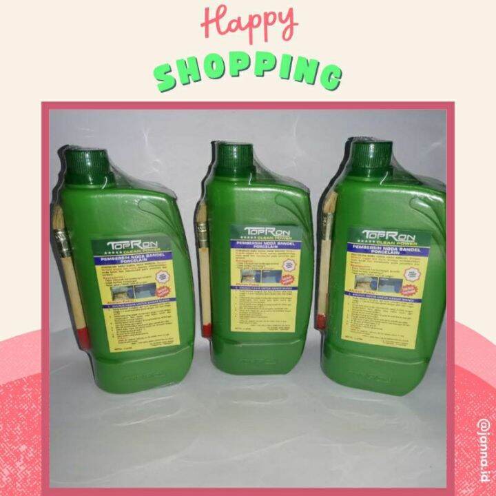TOPRON 100 % ORIGINAL 1 LITER CLEAN POWER PEMBERSIH KERAK LANTAI ...