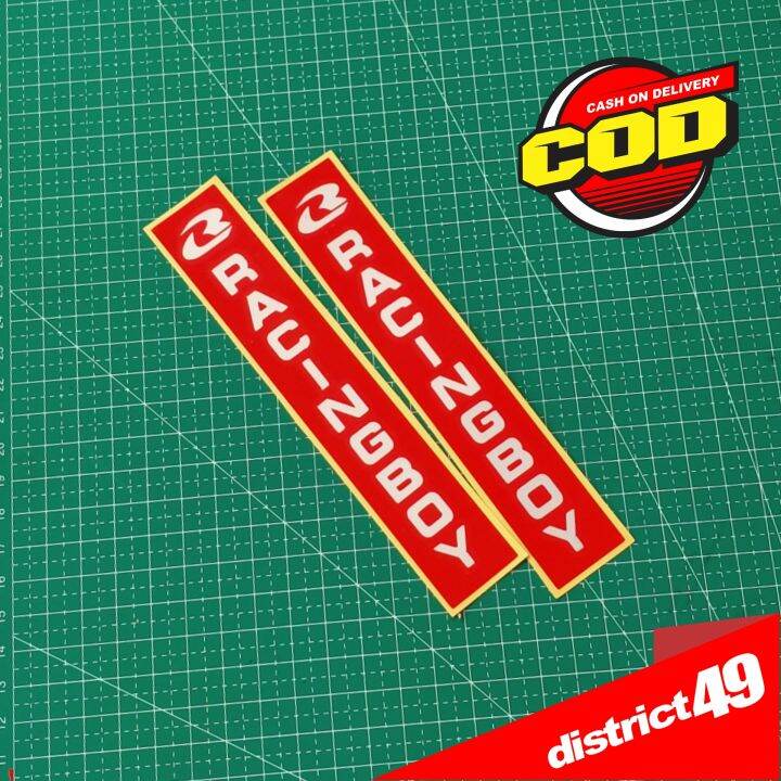 Cutting sticker RACING BOY 04 - Stiker cutting Racing Boy Shock ...