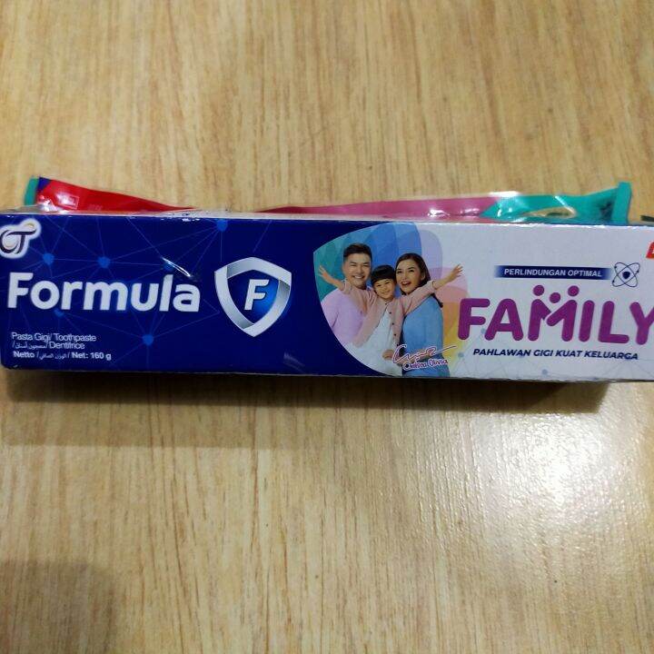 Formula odol 160g + sikat gigi formula | Lazada Indonesia