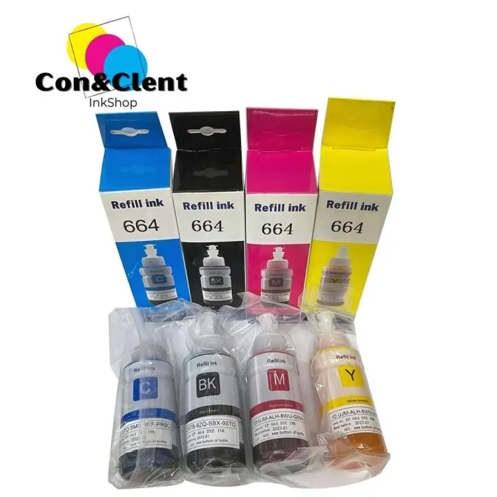 Refill refill ink 664 CMYK | Lazada PH