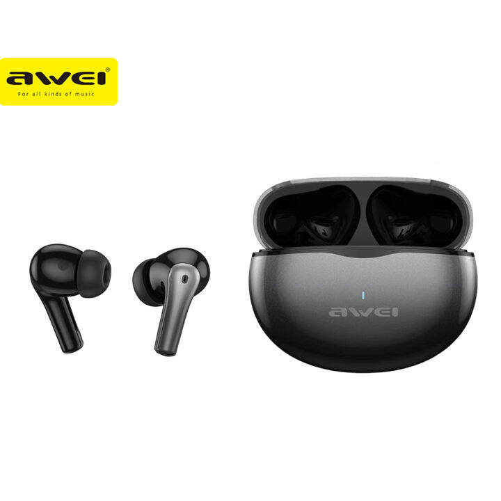 Awei T62 ENC True Wireless Earduds Double Mic Bluetooth V5.3 with ...