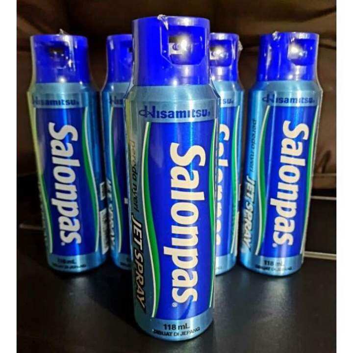 SALONPAS JET SPRAY BESAR 118ml EXP. 2026 | Lazada Indonesia