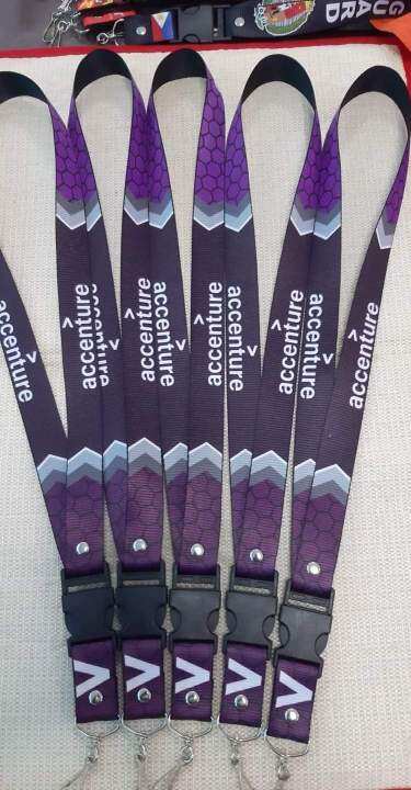 ACCENUTURE ID LACE LANYARD/ VIOLET | Lazada PH