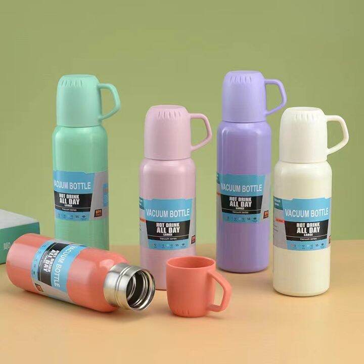 Termos Vacuum Flask Set 500ml/Tahan Panas Dingin/Termos 500ml Free ...