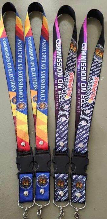 COMELEC ID LACE/LANYARDS W/ ID CARD HOLDER | Lazada PH