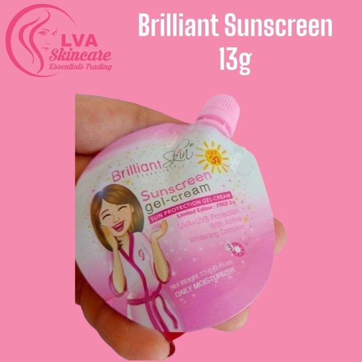 Brilliant Sunscreen Gel-cream 13g | Lazada PH