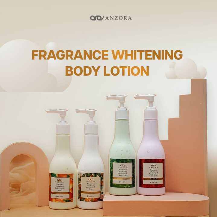 Anzora Body Lotion Infuse whitening with spf 15 Isi 250 ML | Lazada ...