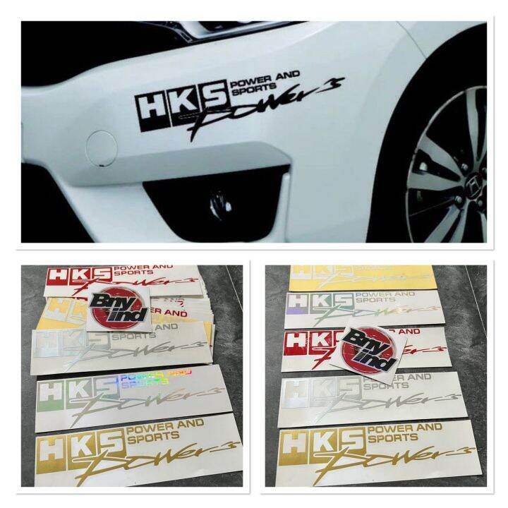 STICKER HKS POWER STICKER MOBIL STICKER MOTOR CUTTING | Lazada Indonesia