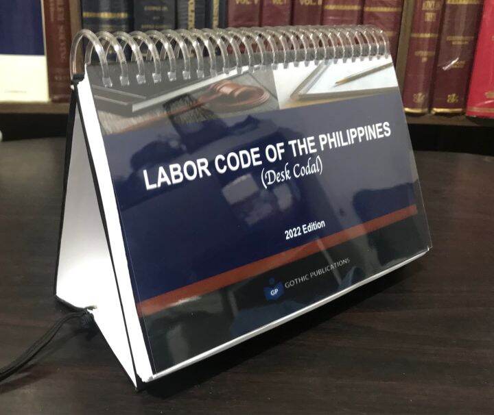 Labor Code of the Philippines (Desk Codal) (2022 Edition) | Lazada PH