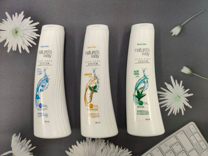 PC NATURE'S WAY SHAMPOO AND CONDITIONER| 180 ML | Lazada PH