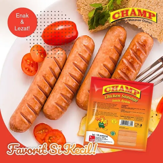 Sosis Ayam Champ / Champ Chicken Sausage isi 15 | Lazada Indonesia