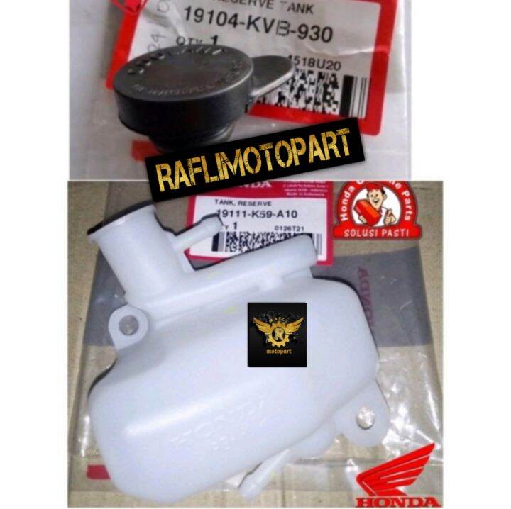 tabung tank reserve cadangan air radiator vario 125 150 led | Lazada ...