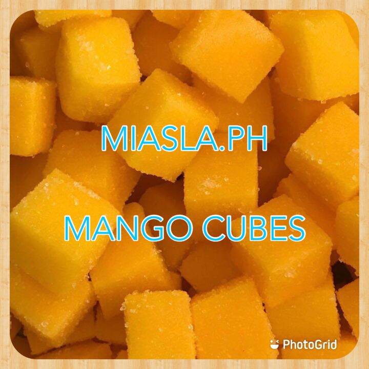 MANGO CUBES 120g | PACKED IN A RESEALABLE POUCH | Lazada PH