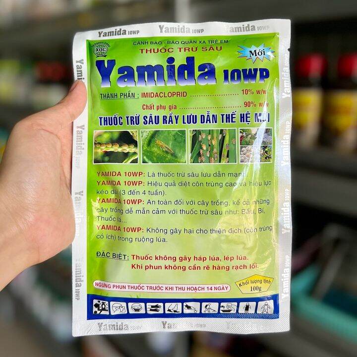 Thuốc trừ sâu Yamida 10WP - Trừ bọ trĩ rầy nâu 100g ĐẶC ĐIỂM NỔI BẬT ...