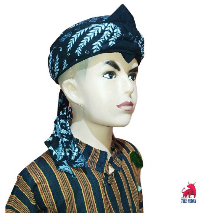 blangkon anak kecil balita blankon iket sunda udeng jawa motif batik ...