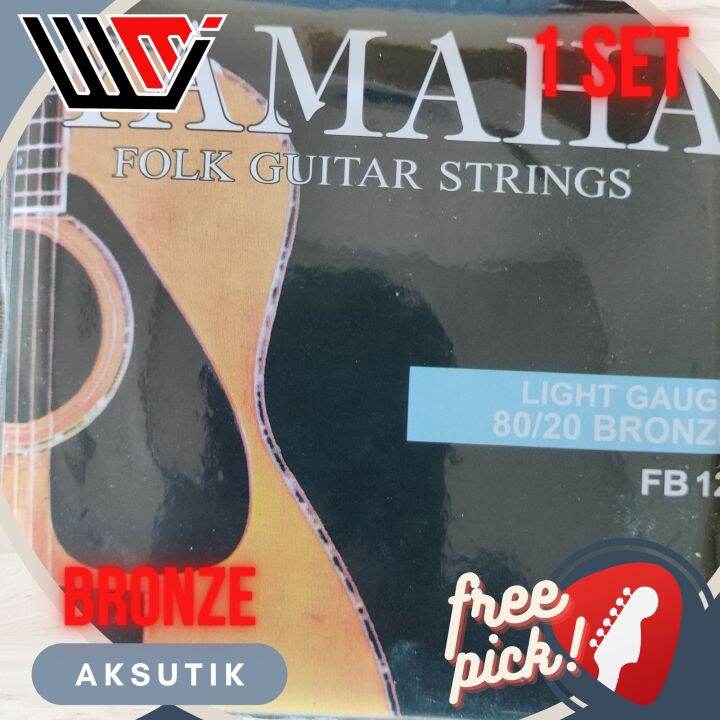 Senar gitar yamaha akustik 1 set | Lazada Indonesia