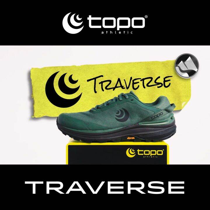 TOPO ATHLETIC TRAIL TRAVERSE MEN'S RUNNING SHOES รองเท้าวิ่งเทรลผู้ชาย ...
