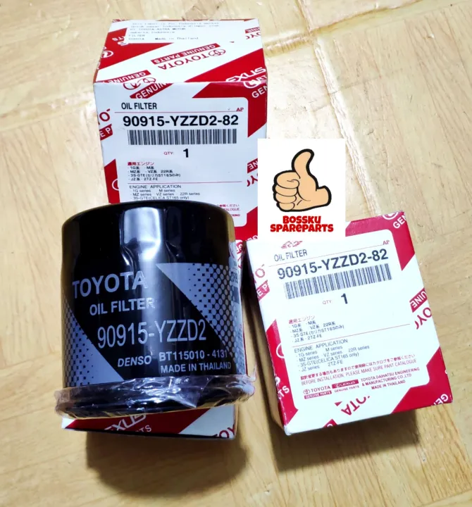 FILTER OLI OLI FILTER SARINGAN OLI TOYOTA HILUX REVO ORIGINAL | Lazada ...