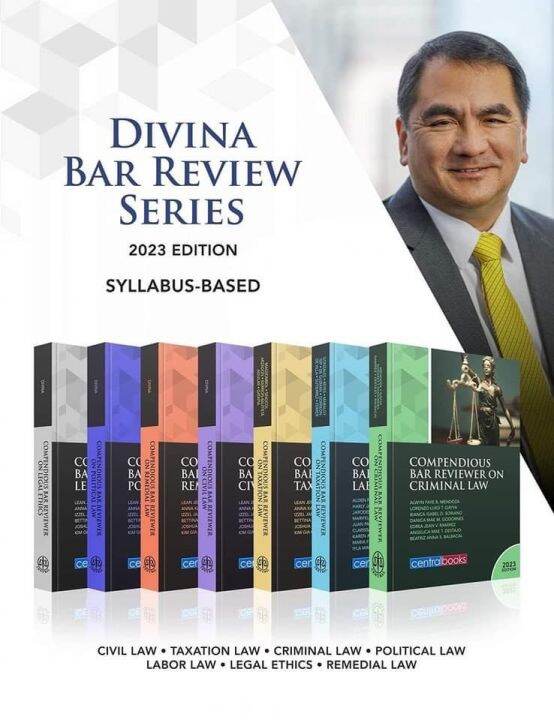 DIVINA -COMPENDIOUS BAR REVIEW-BASED ON BAR EXAM SYLLABUS | Lazada PH