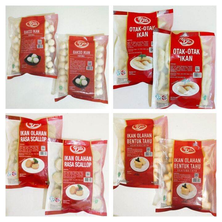 pakden bakso ikan, tofu, scallop otak otak ikan 500gram | Lazada Indonesia