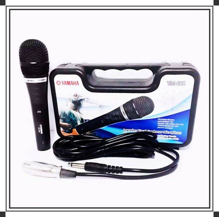 Yamaha YM-68S Microphone Vocal Profesional Mic Kabel Suara Mantap | Lazada Indonesia