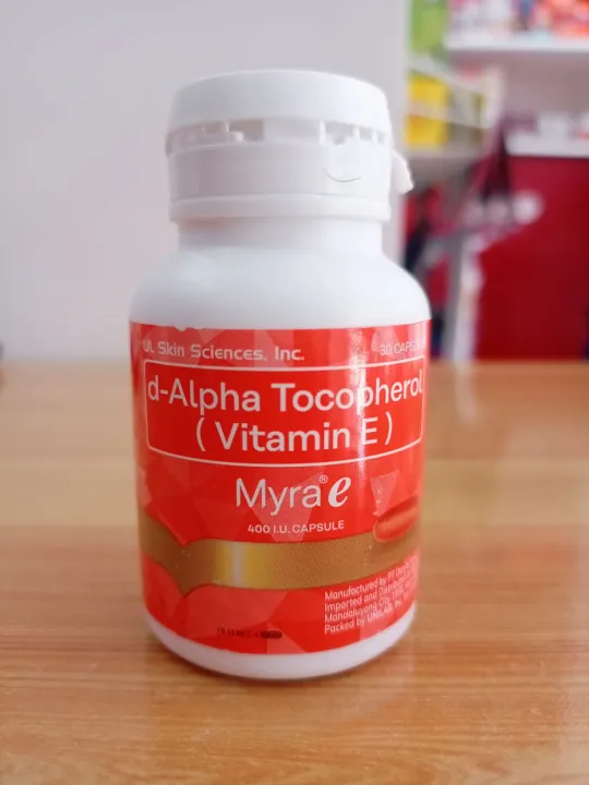 Myra E 400IU Capsules 30's | Lazada PH