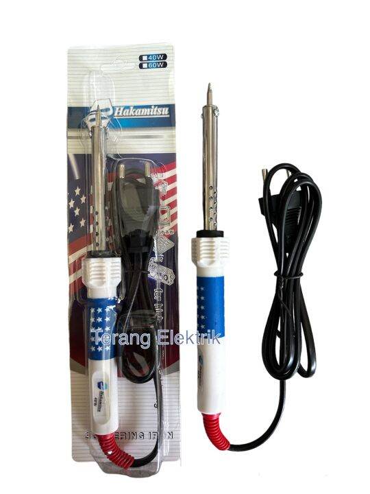 Solder Listrik Alat Patri Timah 40 Watt HAKAMITSU Soldering iron 40 ...