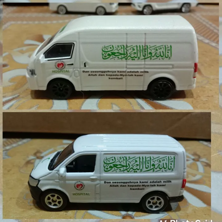 replika van jenazah scale 1 64 (hotwheels size) | Lazada