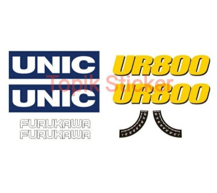 Sticker Crane Truck UNIC Furukawa UR800 | Lazada Indonesia