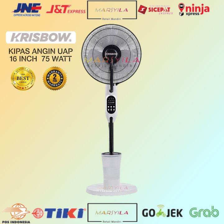 KRISBOW KIPAS ANGIN UAP EMBUN 16 INCH | STANDING MISTY FAN 75 WATT ...