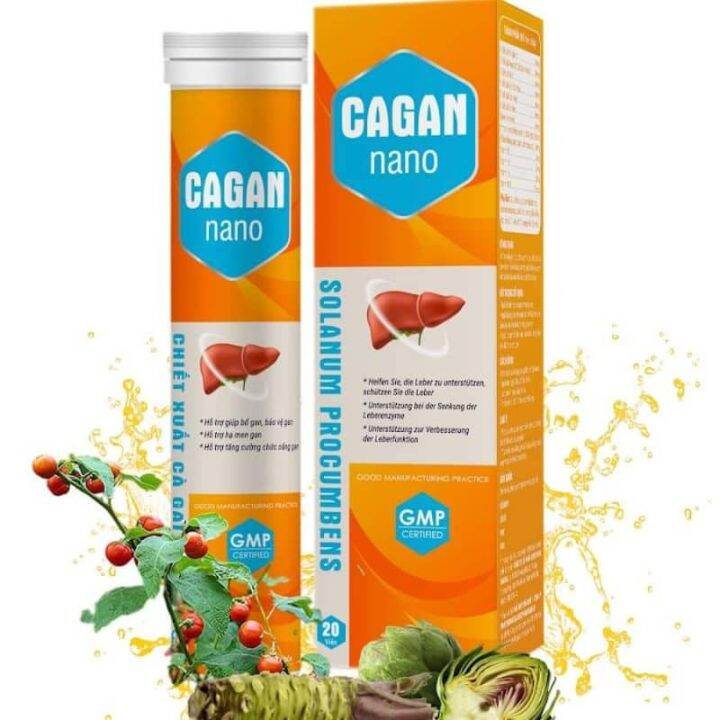 Authentic Cagan 20 effervescent tablets for liver support | Lazada PH
