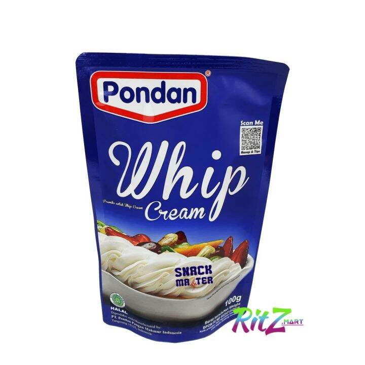 PONDAN WHIP CREAM BUBUK POUCH 100gr | Lazada Indonesia