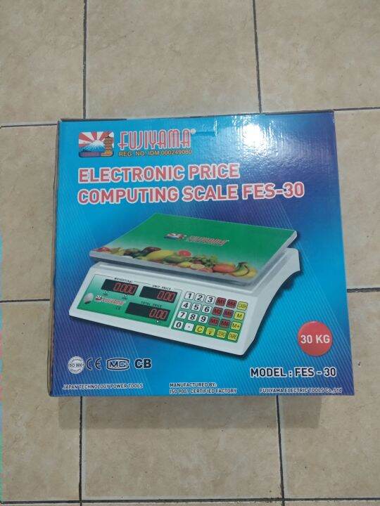 Timbangan Digital 30Kg Buah/ Timbangan Laundry / Timbangan MultiFungsi ...
