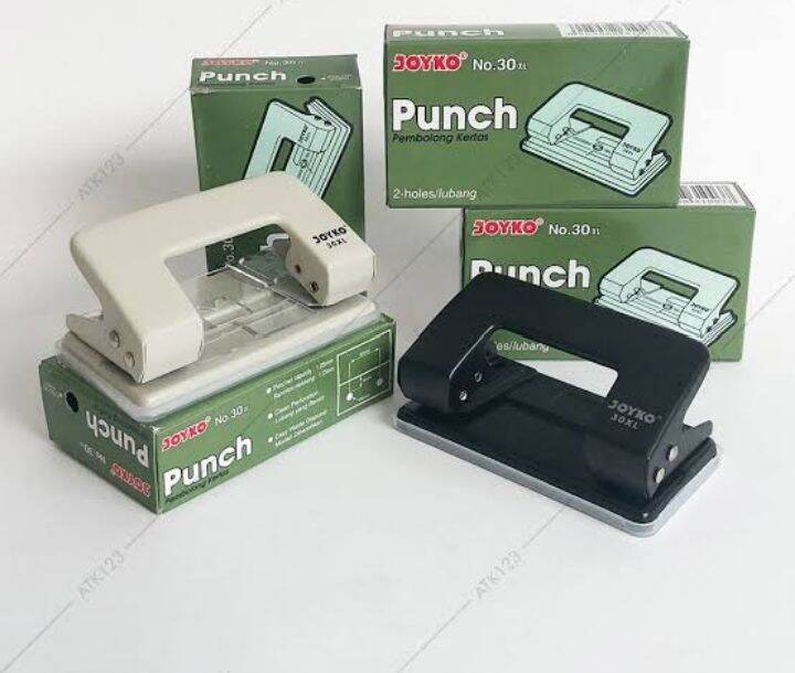 alat pelubang kertas punch merk joyko warna ramdom | Lazada Indonesia