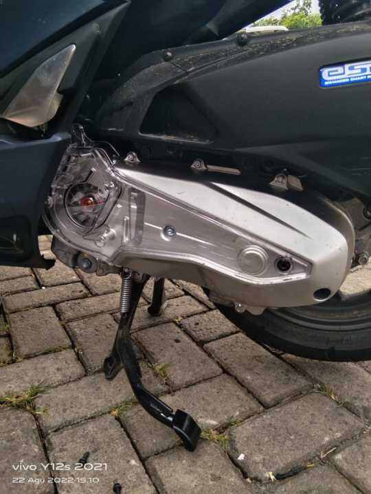 CVT cover machine PCX 160 transparent clear smoke premium | Lazada PH