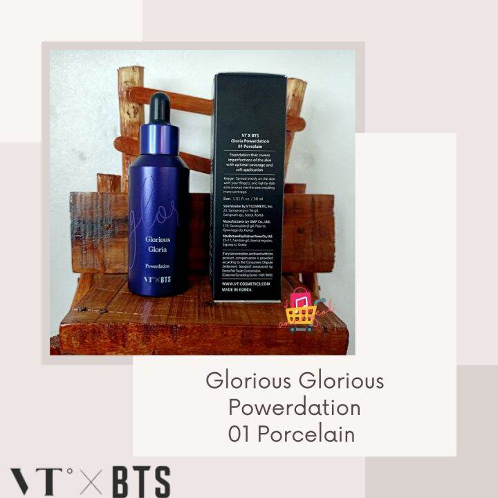 VT x BTS Cosmetics Glorious Gloria Powerdation | Lazada PH