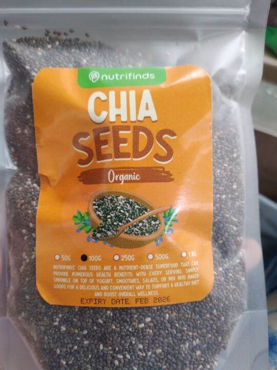 CHAI SEEDS ORGANIC 100g Superfood Numerous Health Benefits | Lazada PH