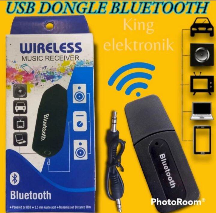 USB BLUETOOTH DONGLE AUDIO RECEIVER (harga satuan) | Lazada Indonesia
