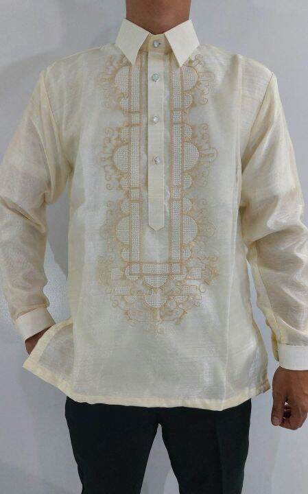 barong for men w/lining plain | Lazada PH