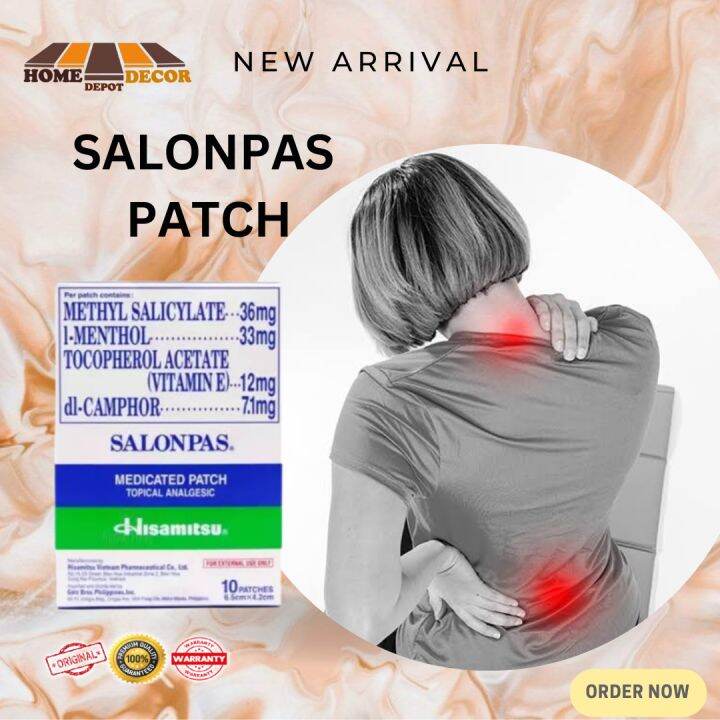 HDD SALONPAS 10 patches per Box | Lazada PH
