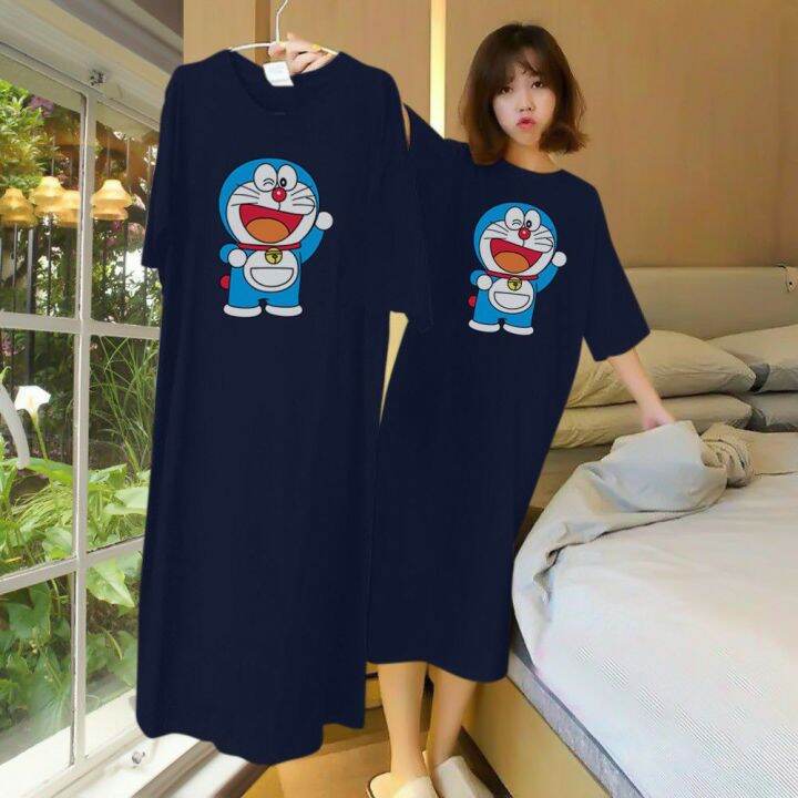 DRESS JUMBO DORAEMON XXL/ DRESS OVERSIZE DORAEMON | Lazada Indonesia