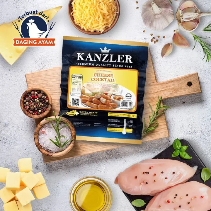 Sosis Kanzler Cheese Cocktail 500gr | Lazada Indonesia