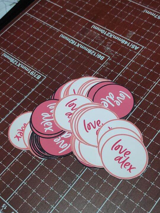 Love Alex | Label Stickers | Lazada PH